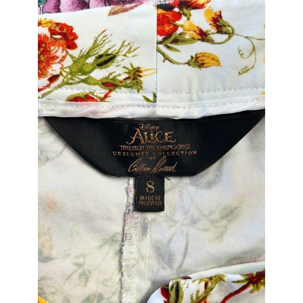 Colleen Atwood Disney Alice In Wonderland Floral Crop… - Gem