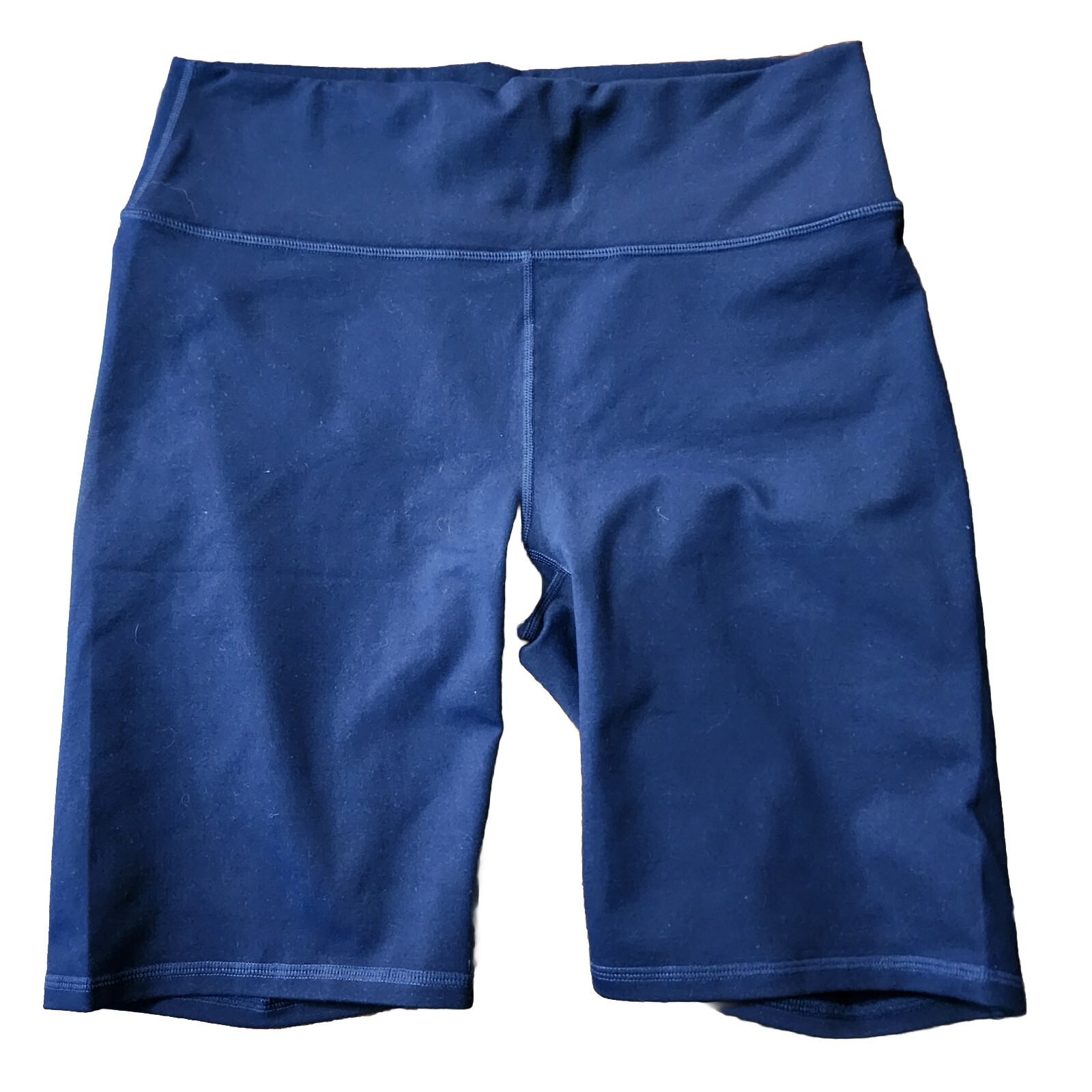 Fabletics Powerhold Active Navy Blue Womens Biking Shorts- Size Large ...