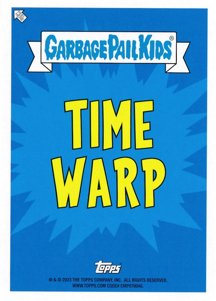 10b GLITCHEY GARY 2023 GPK Garbage Pail Intergoolactic Mayhem TIME WARP ...