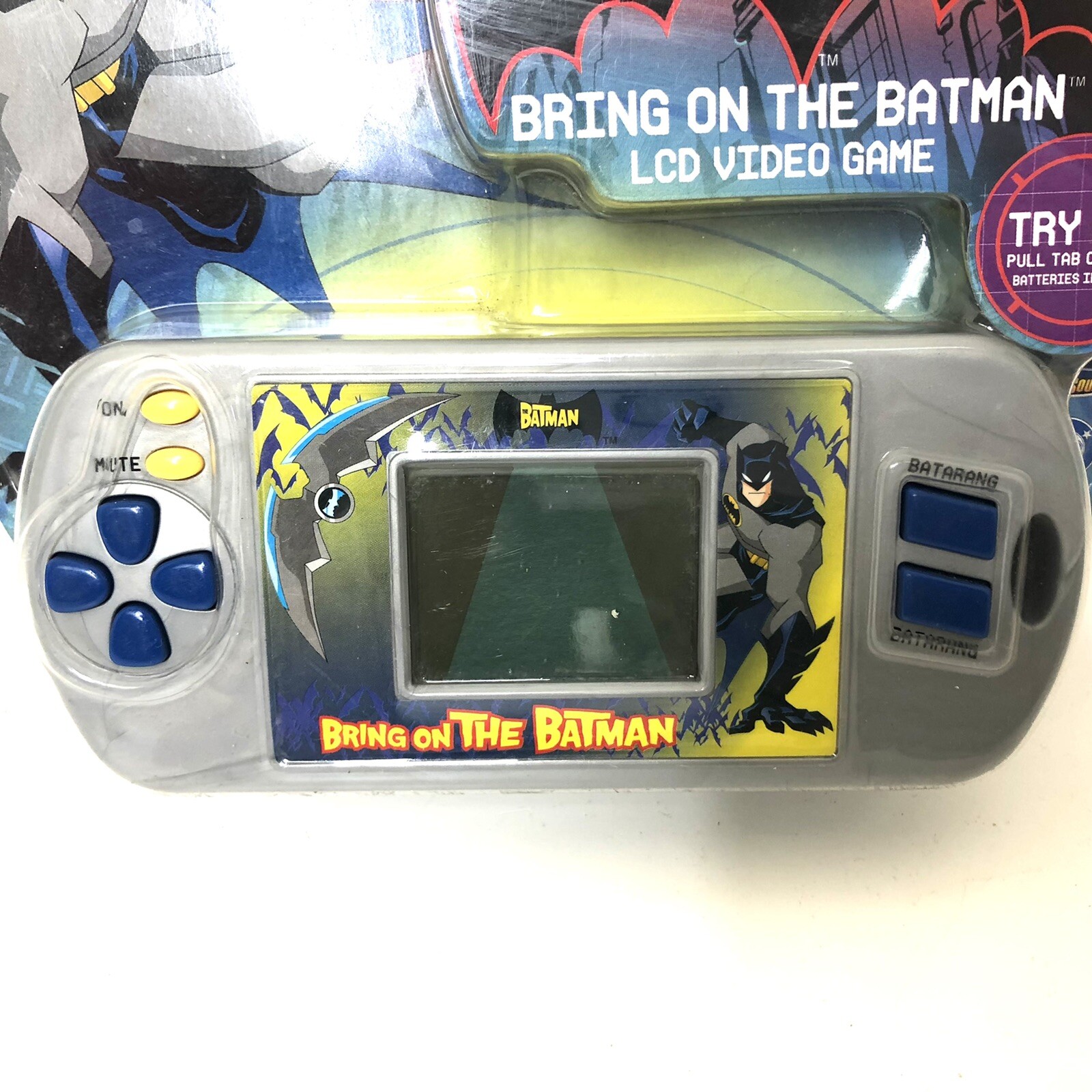 Batman Handheld LCD Video Game Cartoon Network 2006 Bring on Batman DC ...
