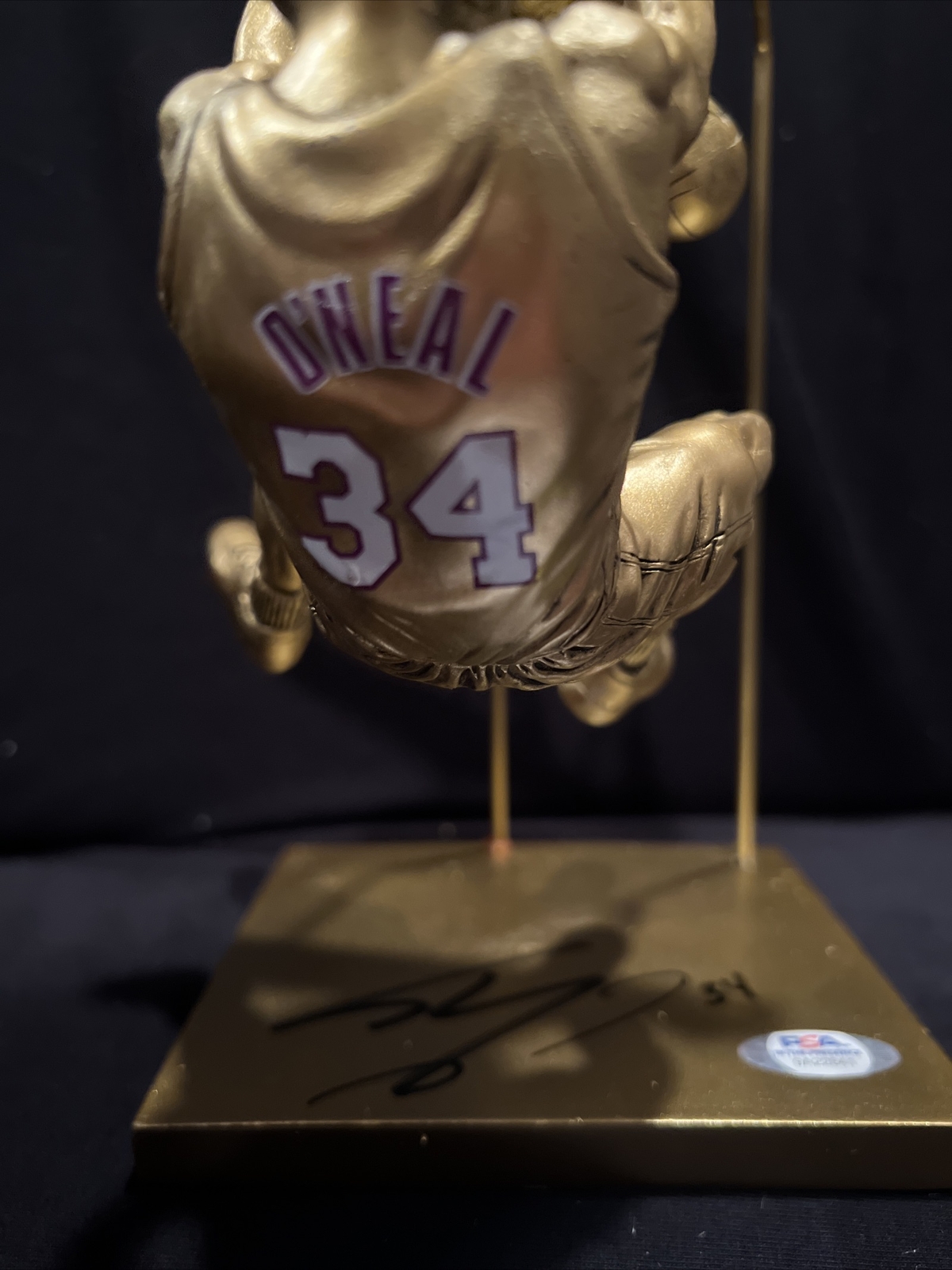 Lakers SHAQUILLE O'NEAL SIGNED DUNK STATUE Shaq Autographed PSA/DNA | eBay