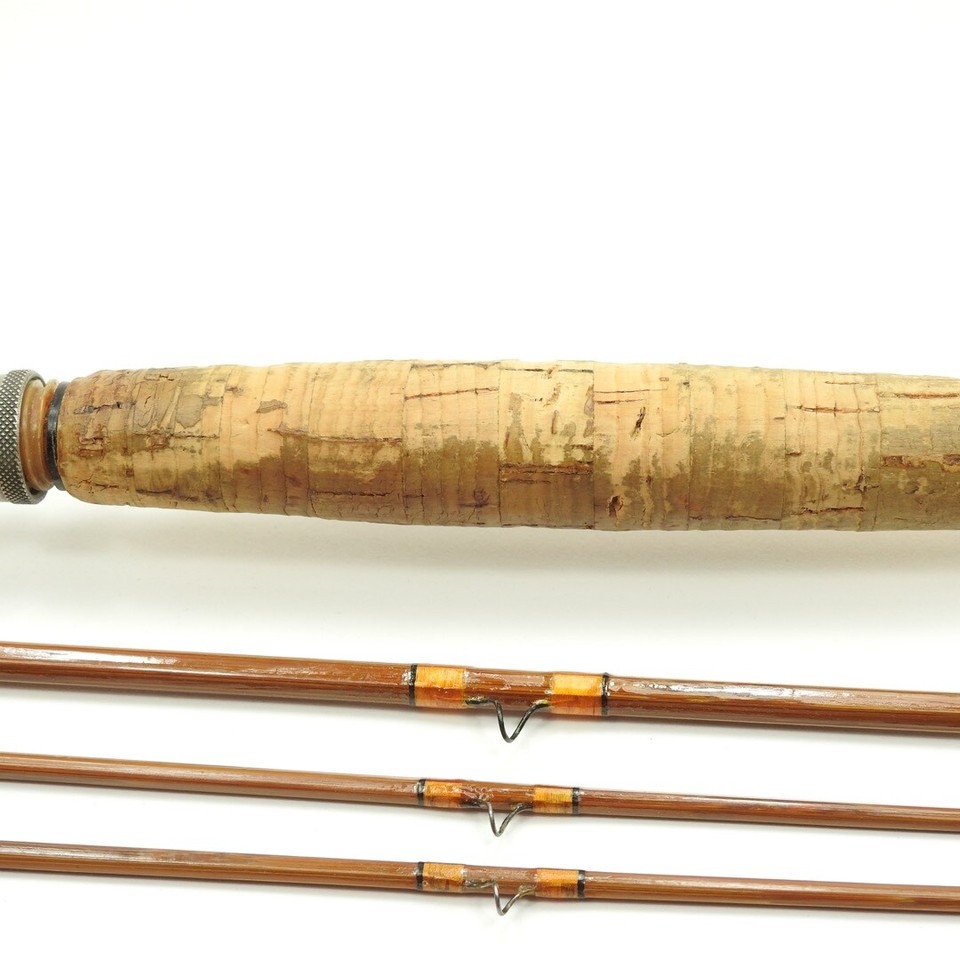 Heddon-Built Shakespeare #1234 Bamboo Fly Rod. 7’ 6”. W/ Tube & Sock ...