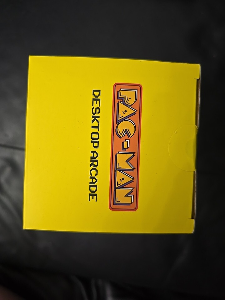 Pac Man Desktop Mini Arcade Machine Retro 80s Pacman Game Console Gift ...