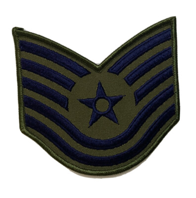 Air Force Technical Sergeant Stripes Staff Sgt Military Army Pilot USAF ...