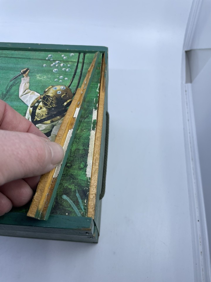 GI JOE VINTAGE 69' AQUA LOCKER 7941 NOT CORRECT TRAY W/ Parts | eBay