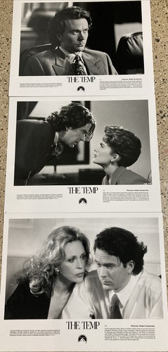 LOT THE TEMP TIMOTHY HUTTON FAYE DUNAWAY LARA FLYNN BOYLE PRESS PHOTO B ...