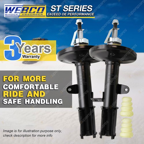 Rear Webco Pro Strut Shock Absorbers for TOYOTA COROLLA AE110 AE111 ...