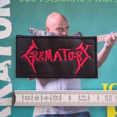 Crematory - Logo Aufnäher / Patch - Rock & Heavy Metal Sammlung ...