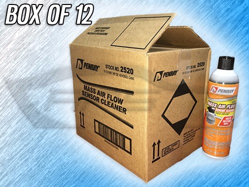 PENRAY 2520 MASS AIR FLOW SENSOR CLEANER - BOX OF 12 BOTTLES - REDUCE ...