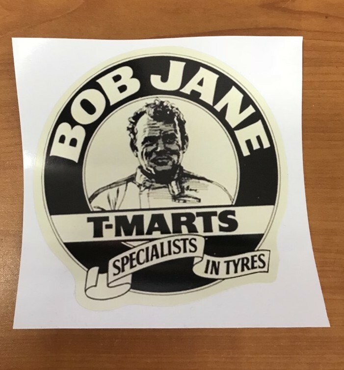 BOB JANE T-Marts Racing Legend Bathurst Sticker mancave tool box ...