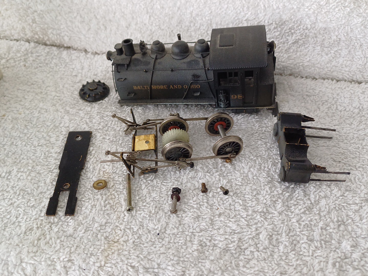 Gem Models SH-119 HO B&O Class C16 0-4-0 Docksider Unfinished Loco Kit ...