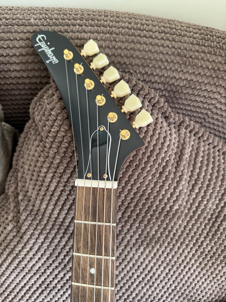 Left Handed Epiphone Korina Explorer Electric Guitar | eBay UK