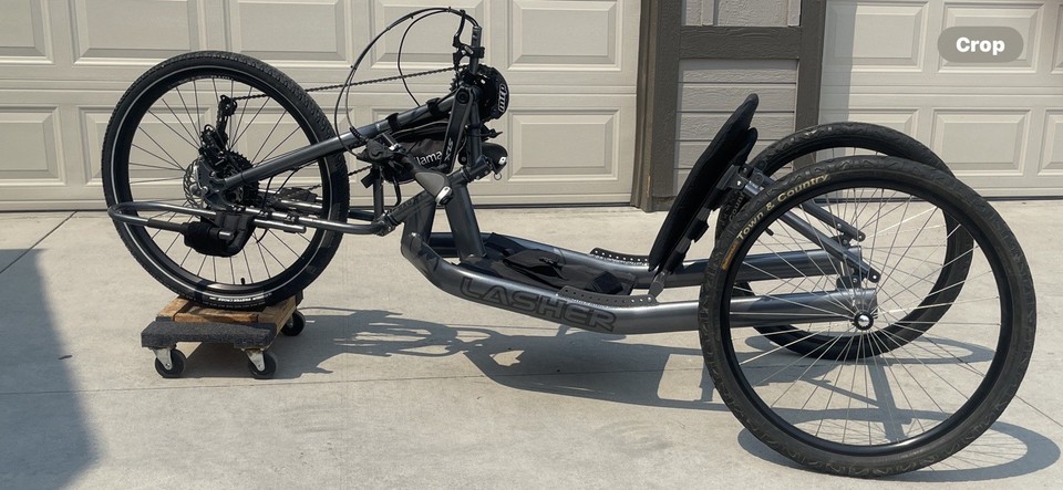 Lasher ARC Handcycle Recumbent Bike - 22 speed - | eBay