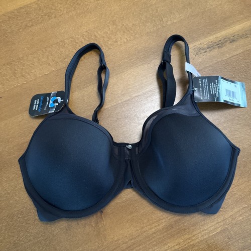 Bali 34D Smooth Spacer Cups Shaping Underwire Bra DF3439 NEW Black ...