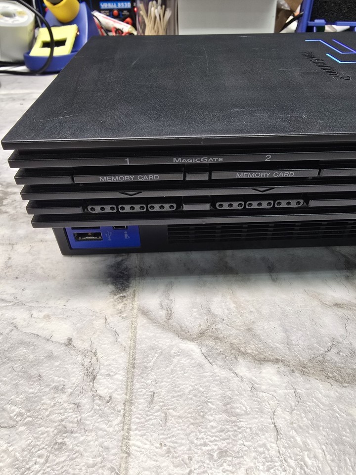 Sony Playstation 2 scph-30001 Black Fat Console Only Tested | eBay