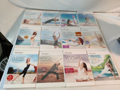 New Element Beginners Yoga Pilates Belly Dance Balle 12 Disc Workout ...