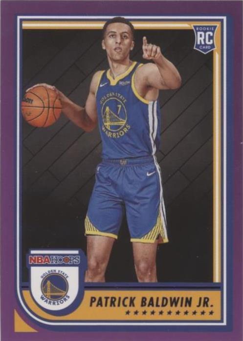 2022-23 Panini NBA Hoops - Rookies Patrick Baldwin Jr. #257 Purple (RC ...