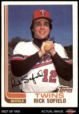 1982 Topps #42 Rick Sofield Twins 4 - VG/EX | eBay