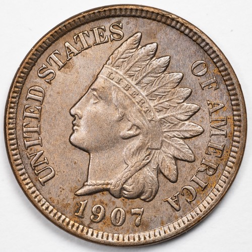 1907 Indian Head Penny Cent BU Uncirculated Original! | eBay