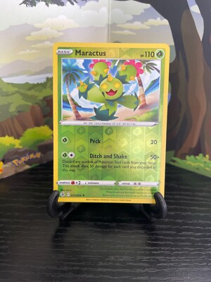 Maractus 012/264 - Fusion Strike - Reverse Holo - Rare - Pokémon Card ...