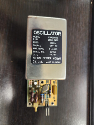 NIHON ENA3003 HP 0960-0465 Precision Crystal Oscillator | eBay