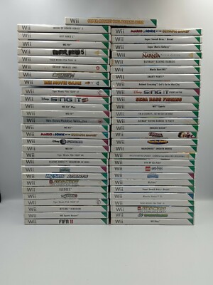 Various Nintendo Wii Games - Select & Choose From The Drop Down Menu ...