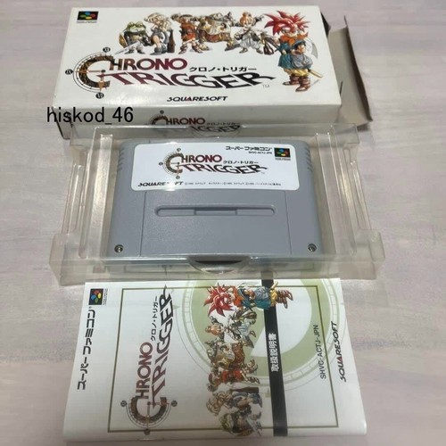 Nintendo Super Famicom SFC Chrono Trigger SNES Game Software Cassette Square JPN | eBay