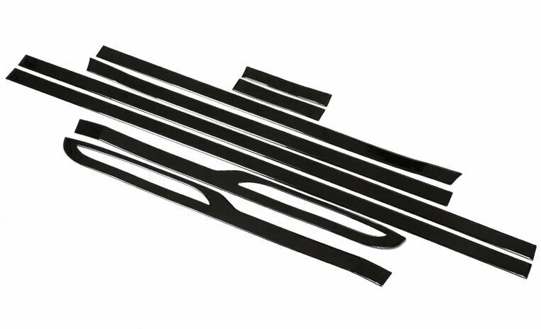 Front Rear Grille Mesh Bar Vent side trims Fits for Range Rover Velar ...