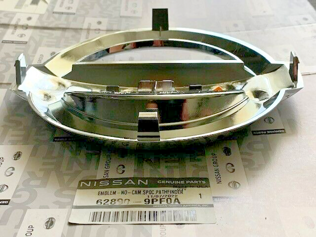 2016-2020 Nissan Pathfinder Front Grille Emblem | 628909PF0A | Genuine ...