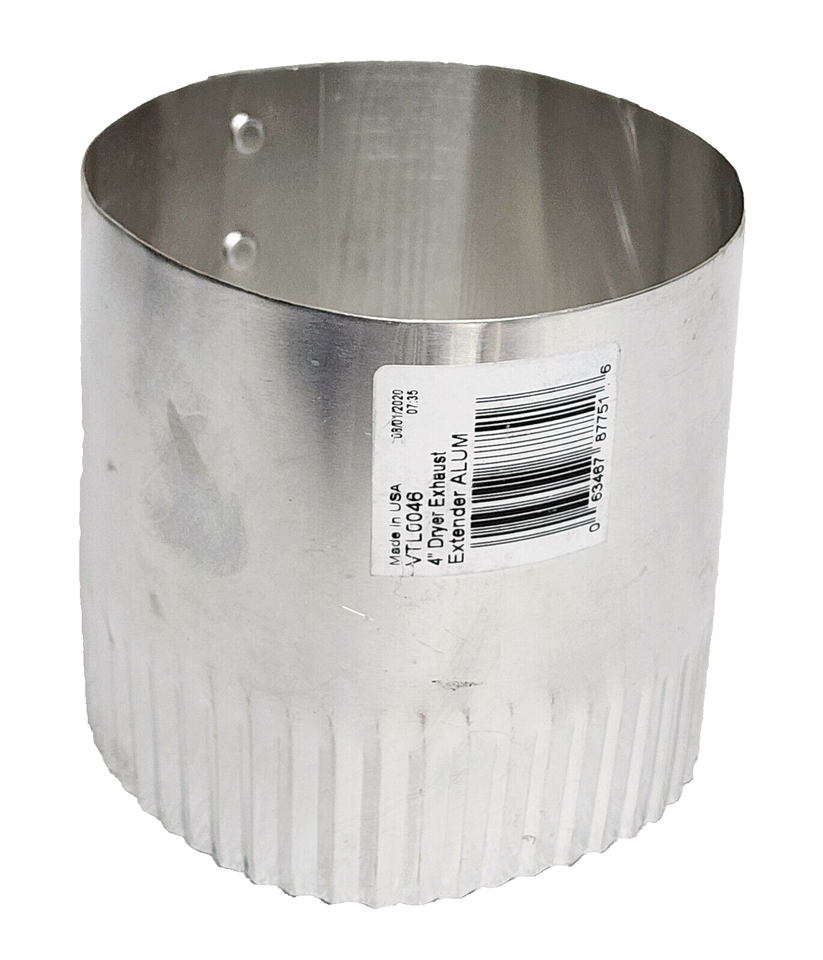 IMPERIAL 4-in Dia Aluminum Dryer Vent Extender | eBay