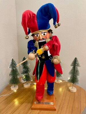 Steinbach Nutcracker Court Jester 18" Made In Germany Christmas | eBay