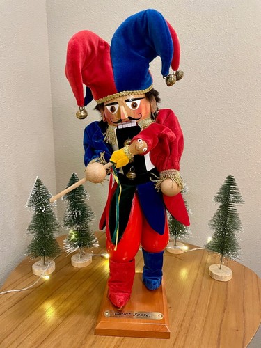 Steinbach Nutcracker Court Jester 18" Made In Germany Christmas | eBay