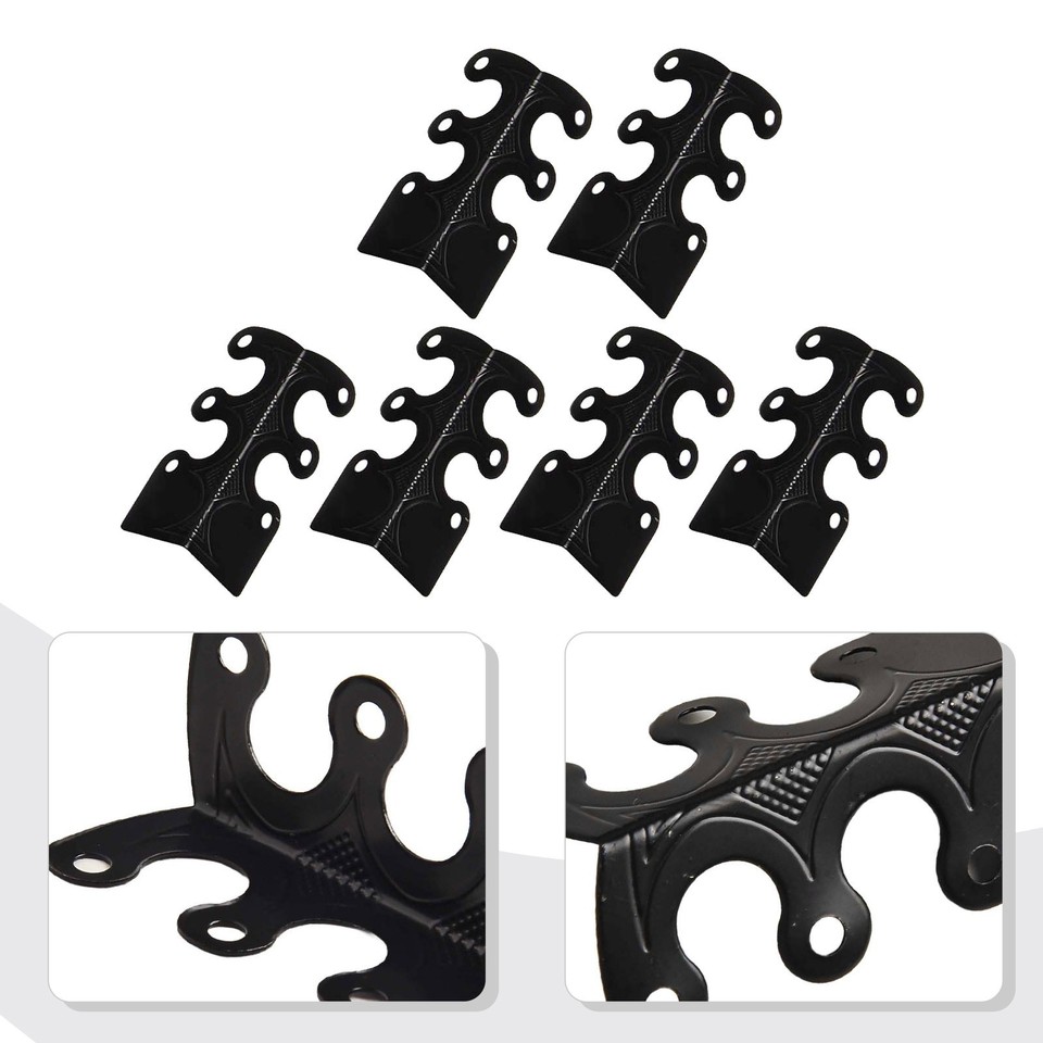 Vintage Style Metal Corner Guards 6 Pack for Residential and Commercial ...