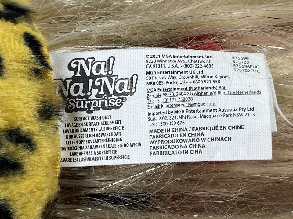 Jennel Jaguar Na Na Na Surprise Doll Limited Edition 2021 | eBay