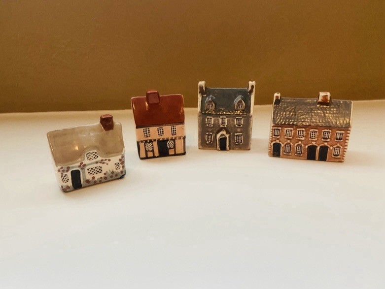 Vintage Mudlen End Studio Felsham Suffolk Miniature Cottages England ...