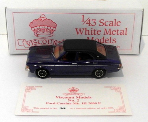 Pathfinder Viscount 1/43 VISC2 - 1974 Ford Cortina Mk. III 2000E 1 Of ...