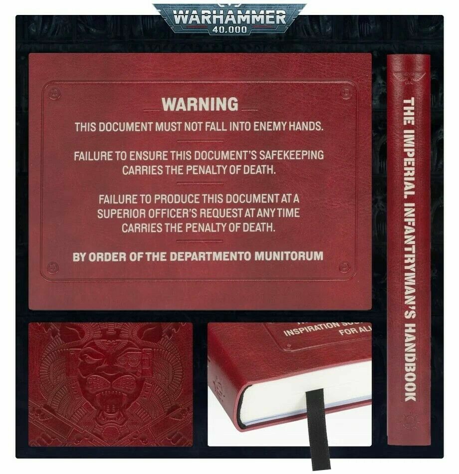 Games Workshop Warhammer 40k The Imperial Infantryman's Handbook BNIB ...