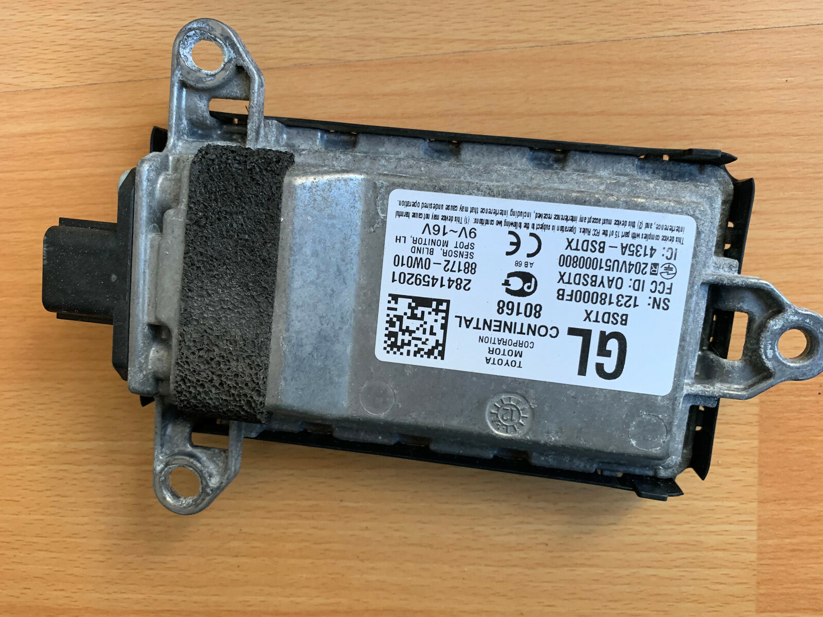 OEM 2013 - 2015 LEXUS GS350 GS450h SIDE BLIND SPOT MONITOR RADAR SENSOR ...
