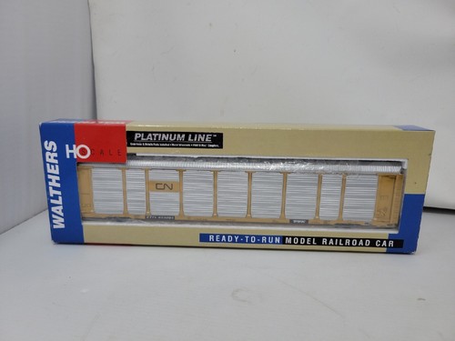 WALTHERS PLATINUM LINE 89' TRI LEVEL AUTO CARRIER 932-41814 CN 853204 ...