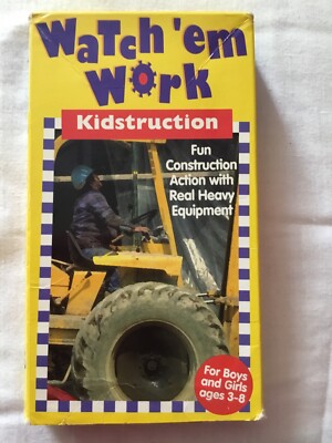 Watch em Work - Kidstruction (VHS, 2000) 82554172433| eBay