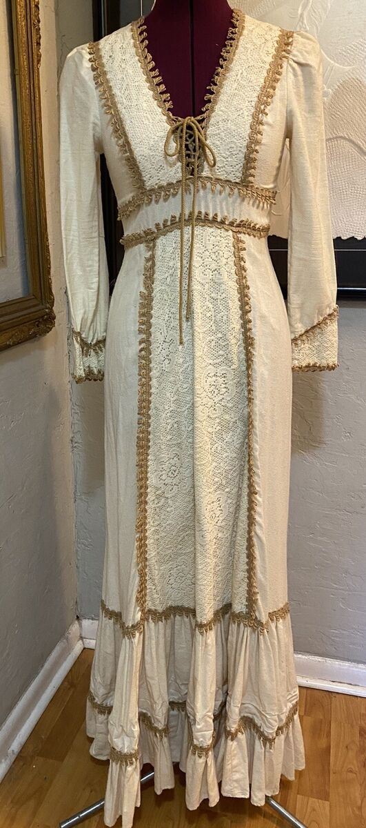 GUNNE SAX Vintage Dress 70's GUNNE SAX Vintage Dress 70's