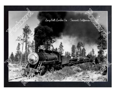 Historic Long-Bell Lumber Co. - Tennant, California Train Postcard | eBay