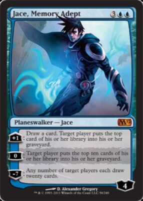 Jace, Memory Adept Magic 2012 Moderately Played, English - MTG | eBay