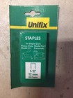 Unifix 1/2" 12mm Staples package of 800 | eBay