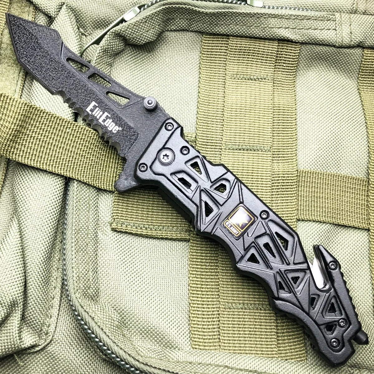 Spring Loaded Army Knives