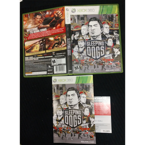 Sleeping Dogs - Xbox 360 - Case / with Instructions (No Game ...