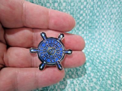 "Operate Like an Owner" Ships Wheel Lapel Pin / Silver Tone Enameled ...