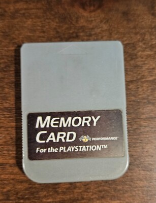 Memory Card by Performance - PlayStation 1 - PS1Memory Card by ...
