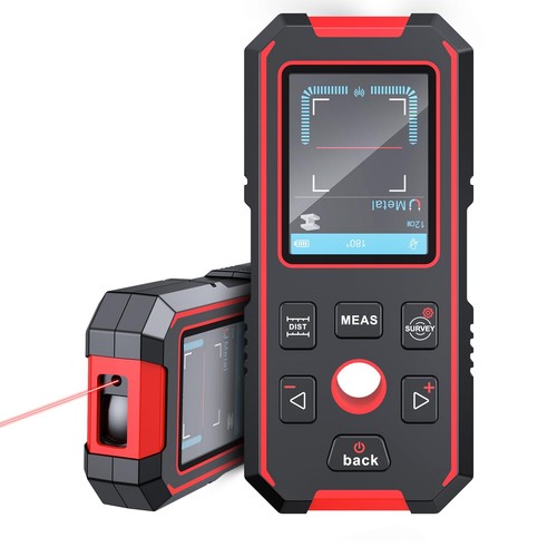 Stud Finder with Laser Level & Laser Distance Meter, Rechargeable Stud ...