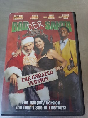 Bad Santa (DVD, 2004, Badder Santa: The Unrated Version) 786936245042| eBay